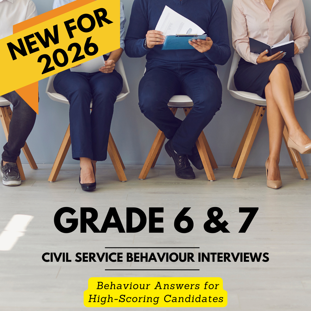 DELIVERING AT PACE – PASS YOUR GRADE 6 / GRADE 7 CIVIL SERVICE INTERVI ...