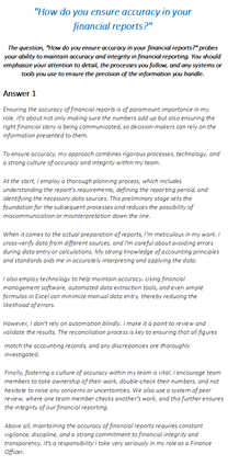 Finance Officer Interview Questions & Answers – Interview Detectives