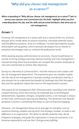 Risk Manager Interview Questions & Answers – Interview Detectives