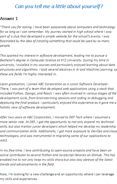 Software Developer Interview Questions & Answers Guide – Interview Detectives